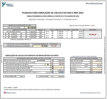 Tabelas 2023: INSS, IRRF e Salário-Família - Blog Práticas de Pessoal